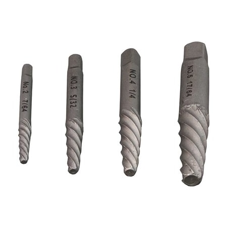 Cal-Van Tools SPIRAL SCREW EXTRACTOR 4pc SET CV438 | Zoro